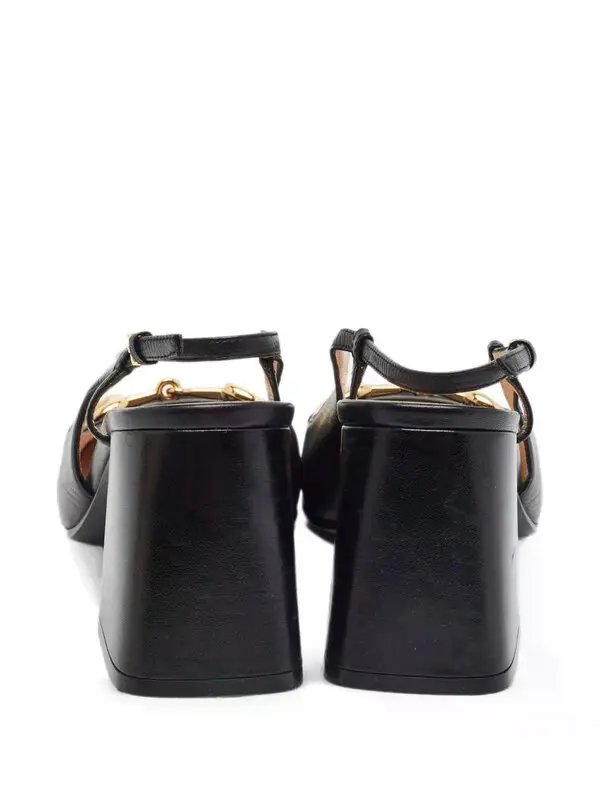 Gucci Horsebit Slingback Pumps