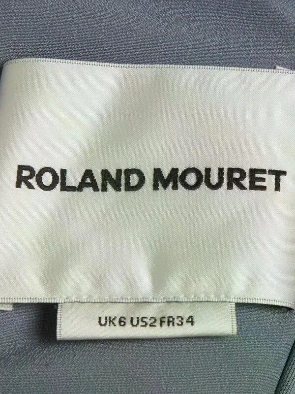 Roland Mouret Strapless Embellished Mini Dress