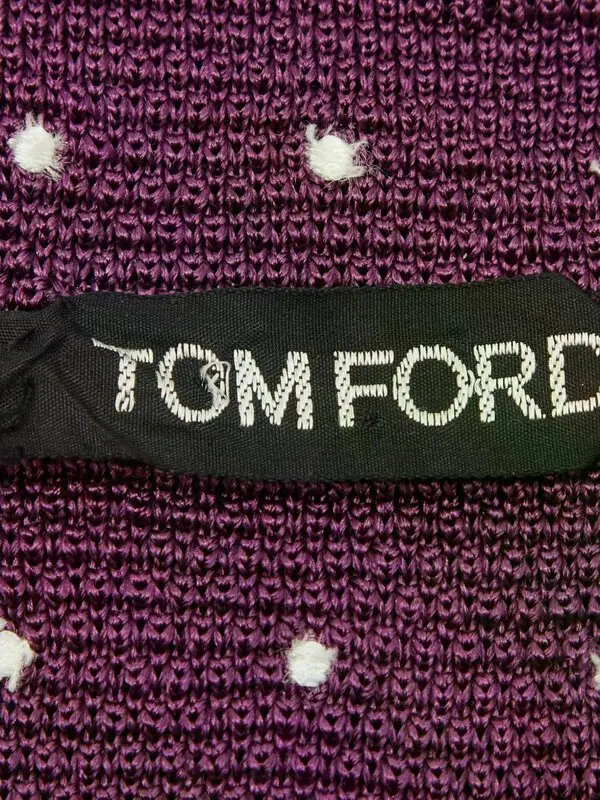 TOM FORD Polka-dot Silk Neck Tie