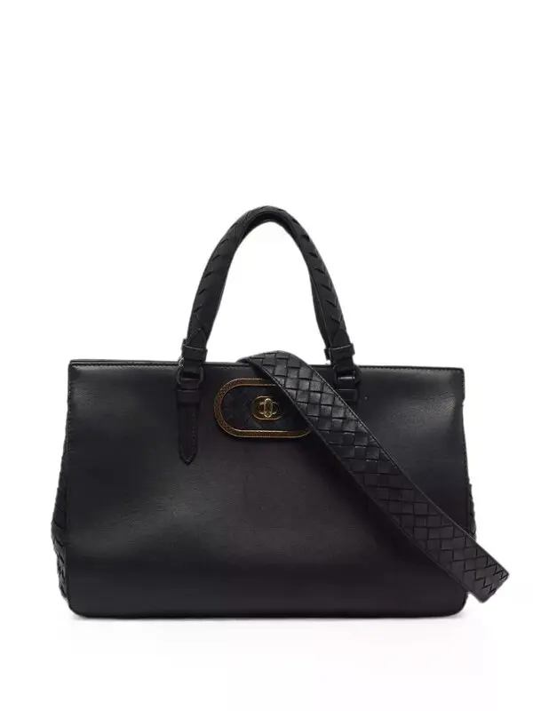 Bottega Veneta Elitica Leather Tote Bag