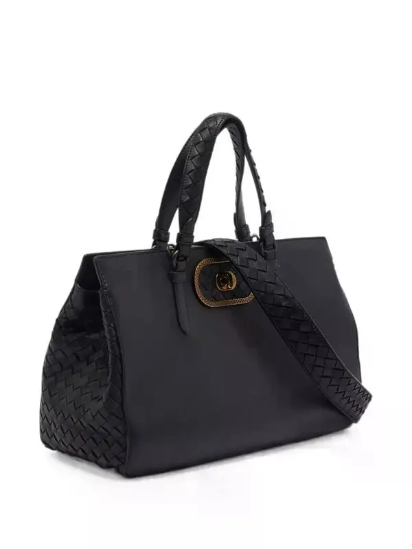 Bottega Veneta Elitica Leather Tote Bag