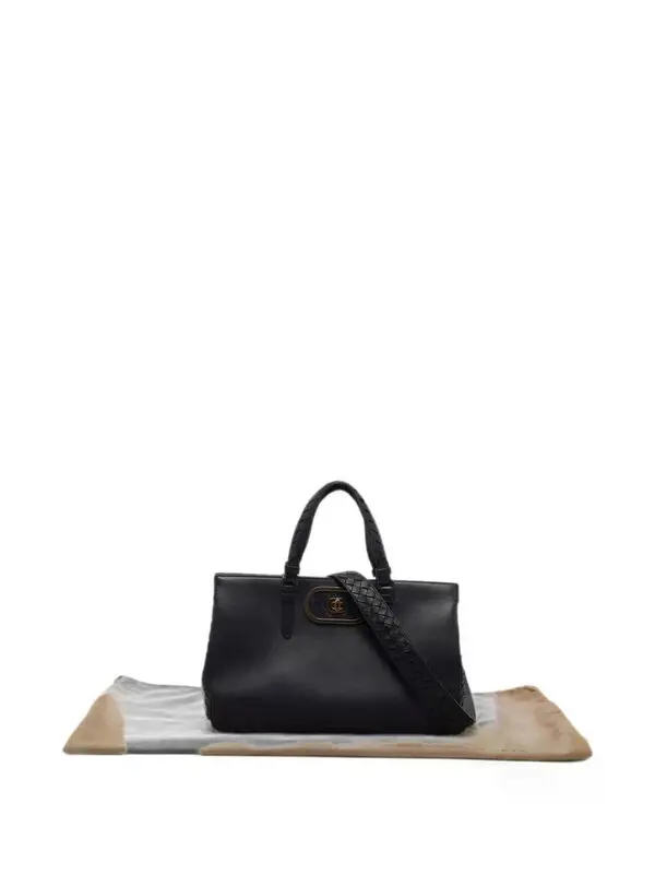 Bottega Veneta Elitica Leather Tote Bag