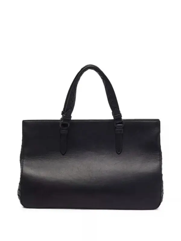 Bottega Veneta Elitica Leather Tote Bag