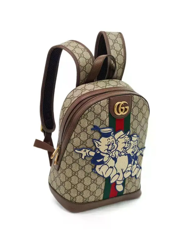 Gucci X Disney Three Little Pigs Ophidia Backpack
