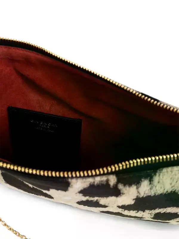 Givenchy Voyou Leopard Print Shoulder Bag - Neutrals