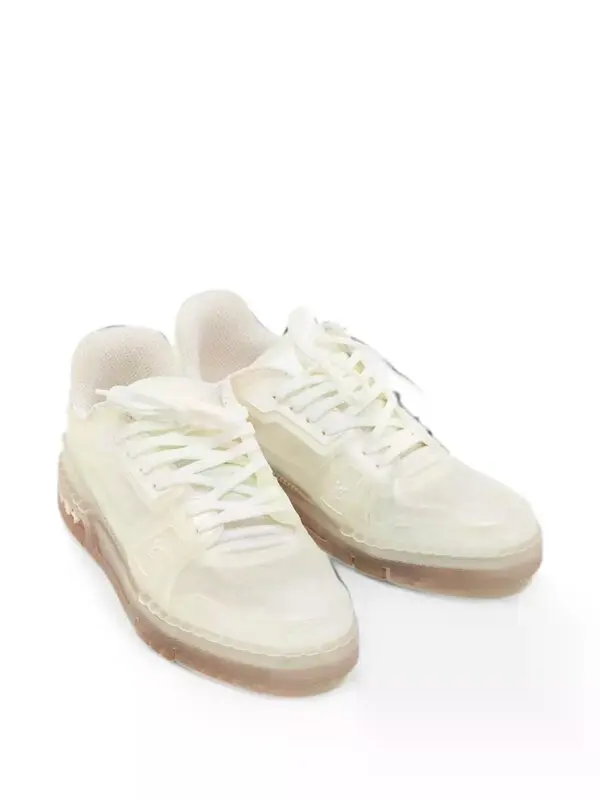 LOUIS VUITTON Trainer Transparent Sneakers