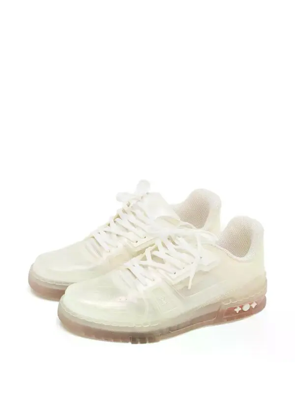 LOUIS VUITTON Trainer Transparent Sneakers