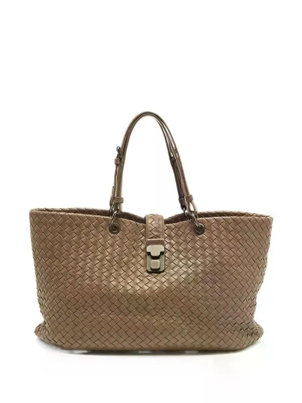 Bottega Veneta Capri Intrecciato Shoulder Bag