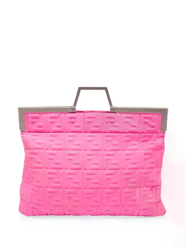 Fendi X Nicki Minaj 2020 Prints On Catwalk Tote Bag - Pink