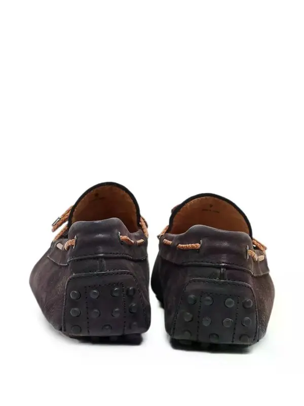 TOD'S Gommino Boat Shoes - Black