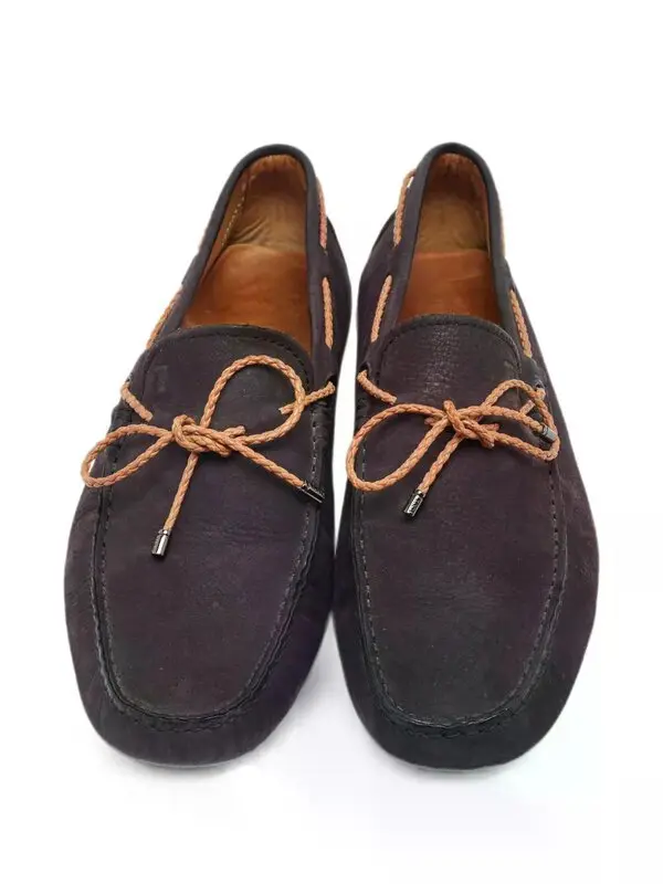 TOD'S Gommino Boat Shoes - Black