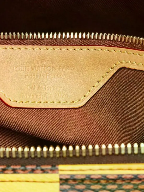 LOUIS VUITTON Speedy Bandoulière Damier Pop Tote Bag - Yellow
