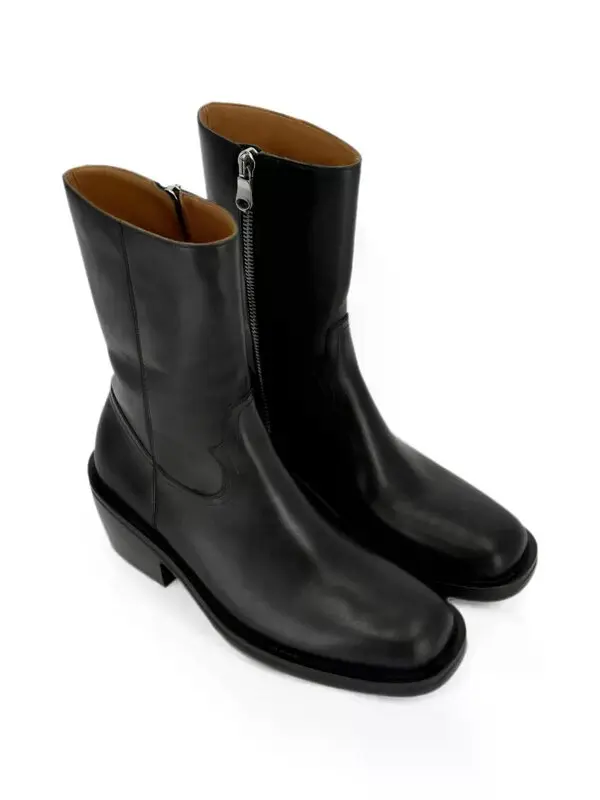 Dries Van Noten High Leather Boots