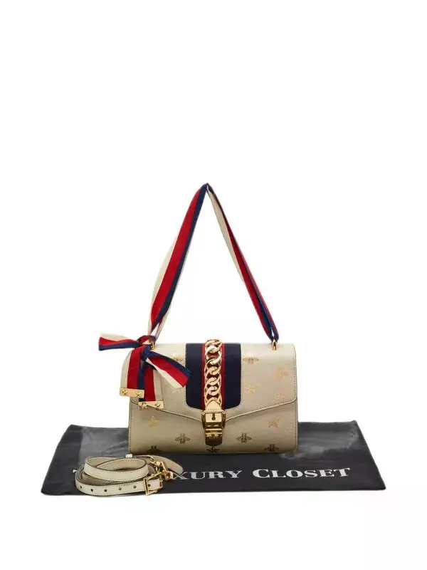 Gucci Sylvie Star Print Shoulder Bag
