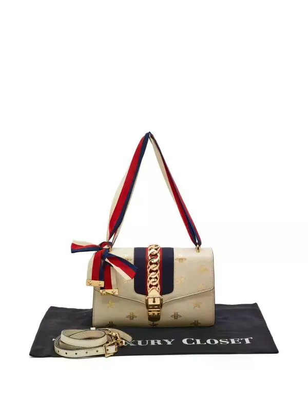 Gucci Sylvie Star Print Shoulder Bag