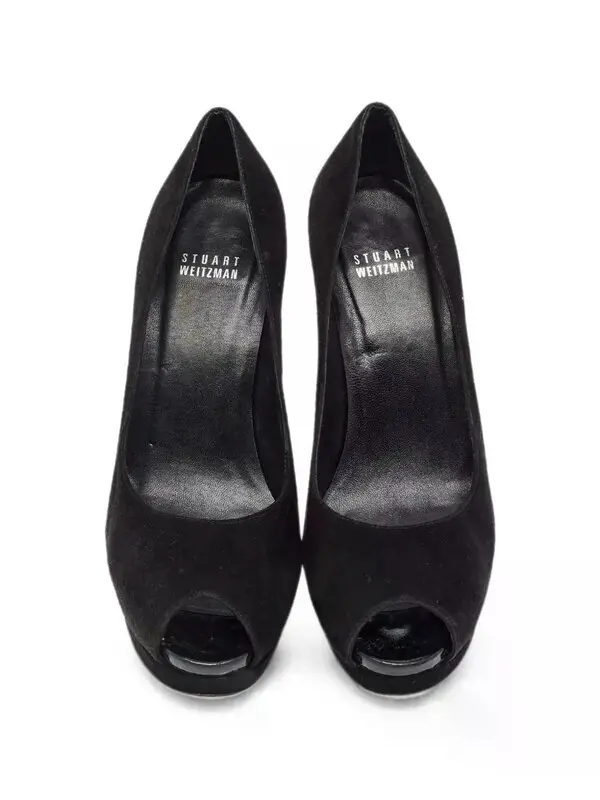 STUART WEITZMAN Peep-toe Platform Pumps