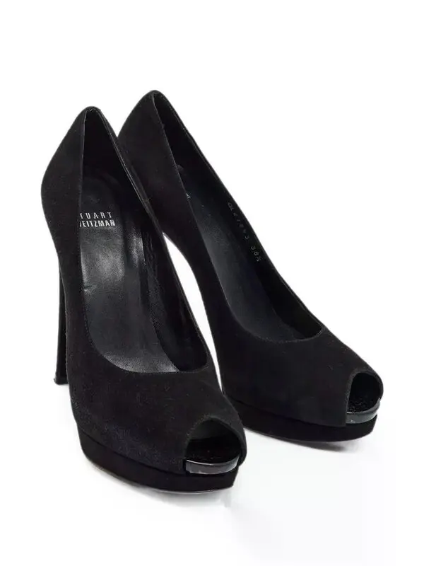 STUART WEITZMAN Peep-toe Platform Pumps