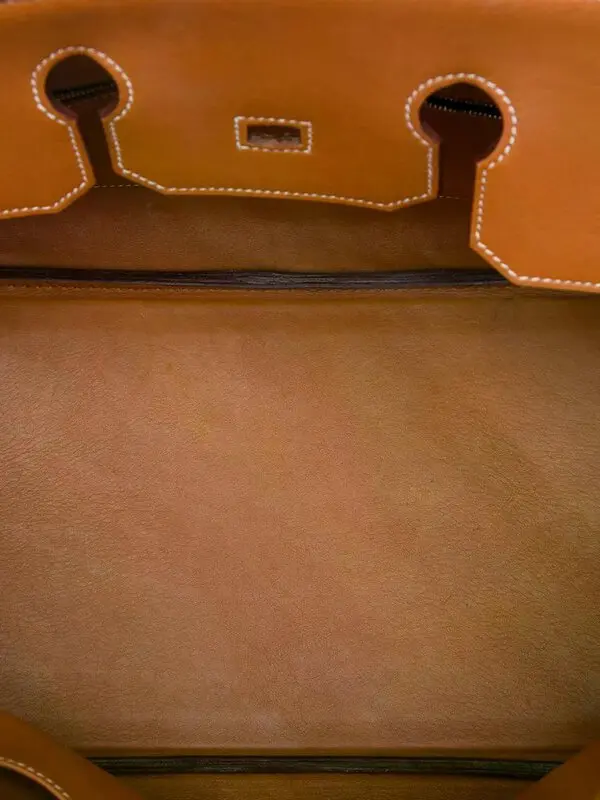 Hermès 2006 Tadelakt Birkin Retourne 35 Handbag