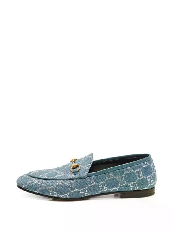 Gucci Gg Jordaan Loafers - Blue