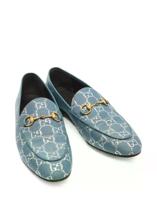 Gucci Gg Jordaan Loafers - Blue