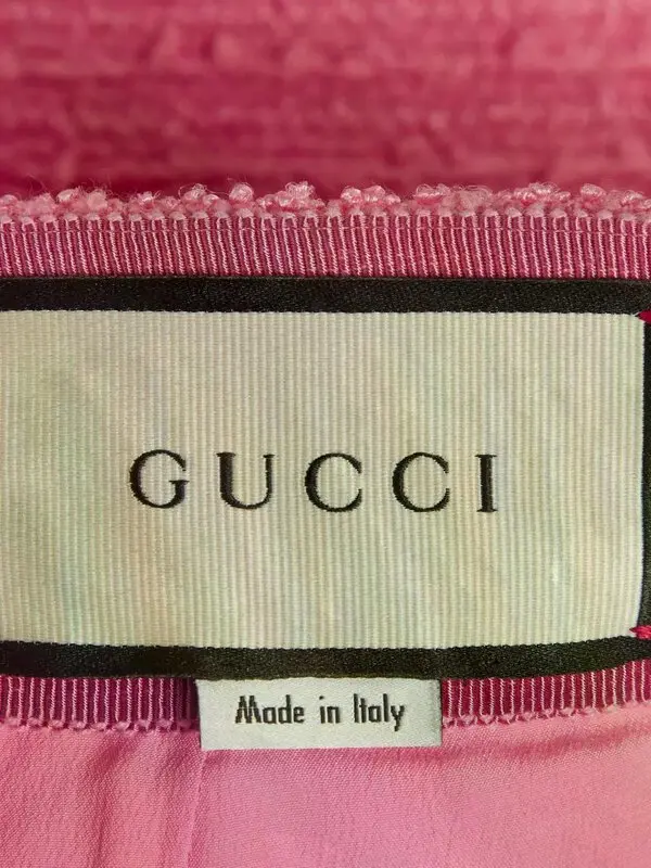 Gucci G-button A-line Skirt