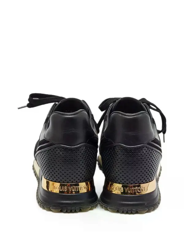 LOUIS VUITTON Run Away Panelled Low-top Sneakers - Black