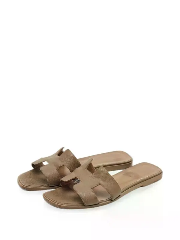 Hermès Oran H-cut Slide Sandals