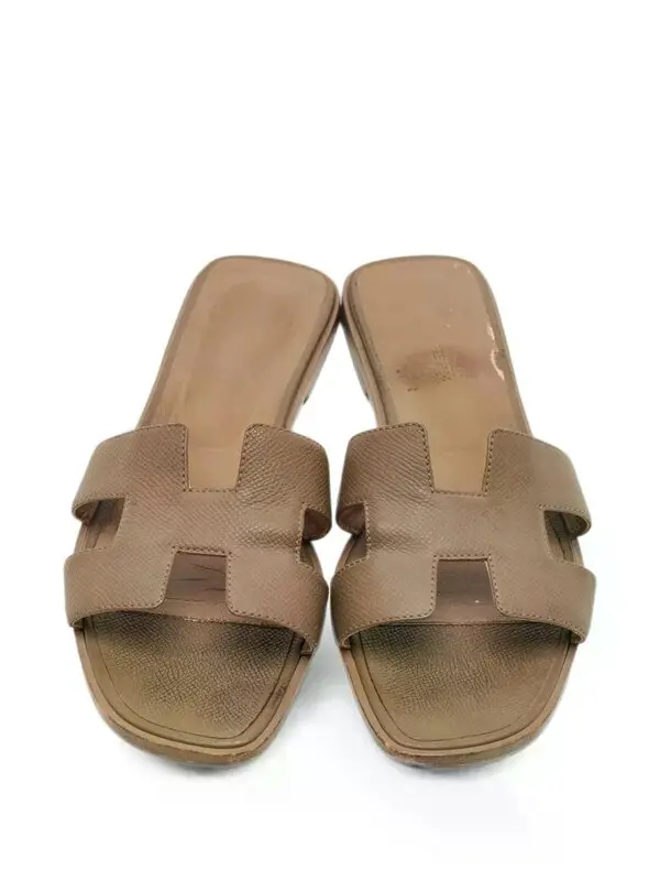 Hermès Oran H-cut Slide Sandals