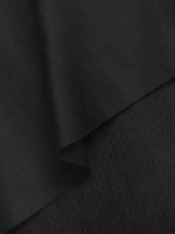 LANVIN Draped Zip-up Straight Mid-length Skirt