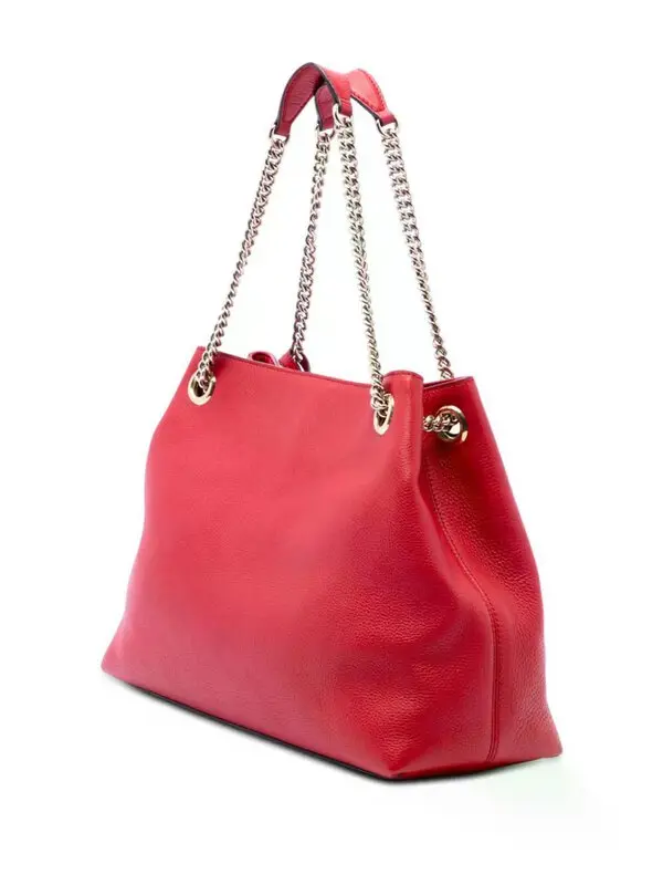 Gucci 2016-2026 Medium Calfskin Soho Chain Tote Bag