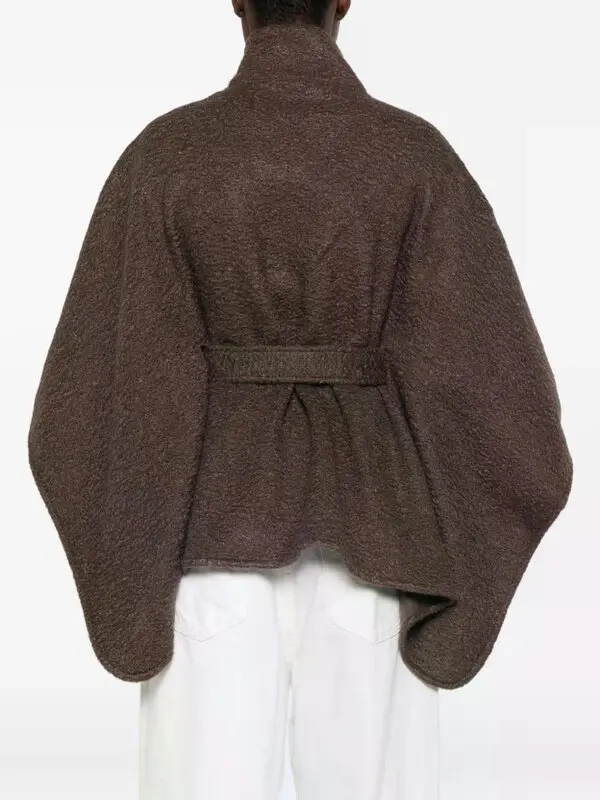 Liu Jo Belted Logo-embellished Cape