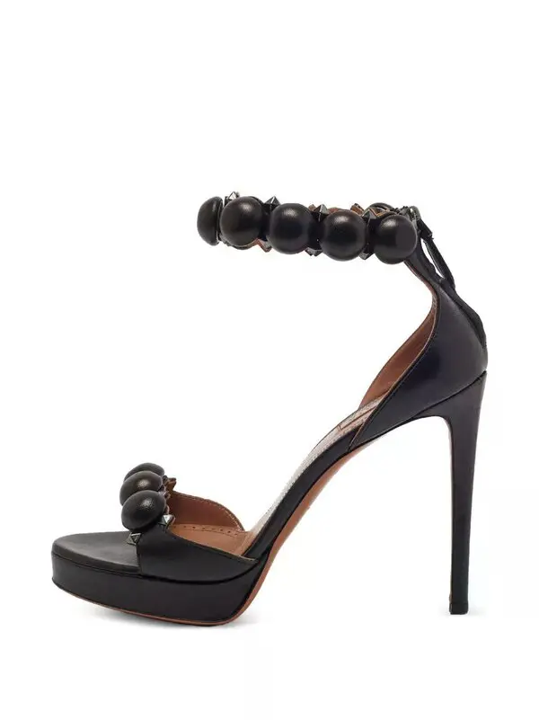 Alaïa Studded Platform Sandals