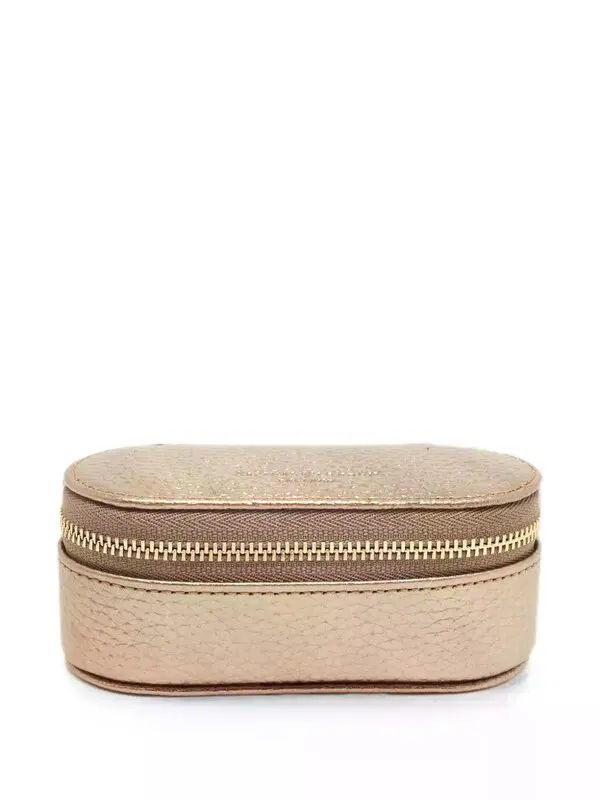 ASPINAL OF LONDON Tidy All Leather Case - Gold