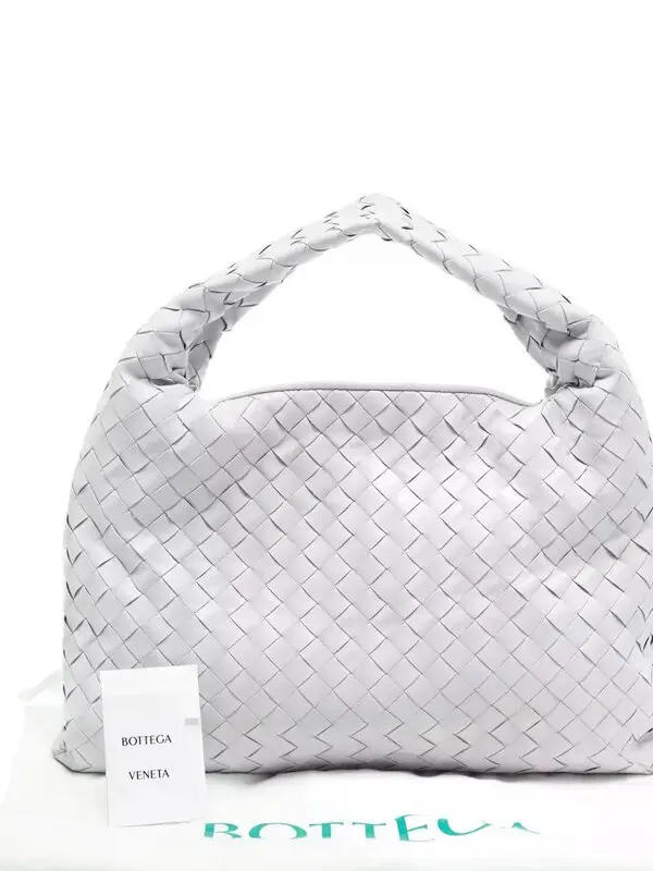 Bottega Veneta Small Hop Intrecciato Leather Tote Bag