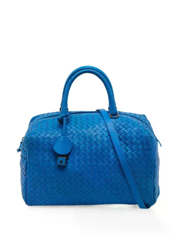 Bottega Veneta Intrecciato Tote Bag - Blue