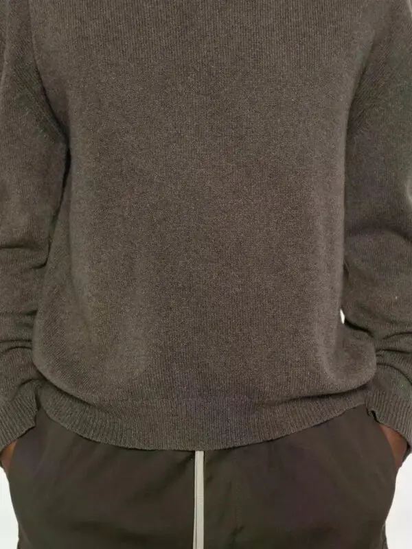 Rick Owens Tommy Lupetto Ribbed-knit Sweater