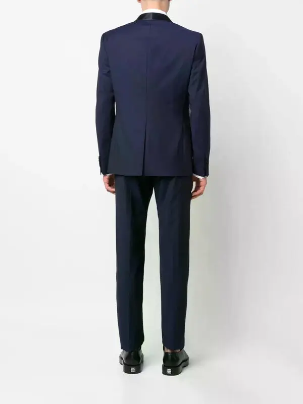 Tagliatore Satin-trim Three-piece Suit