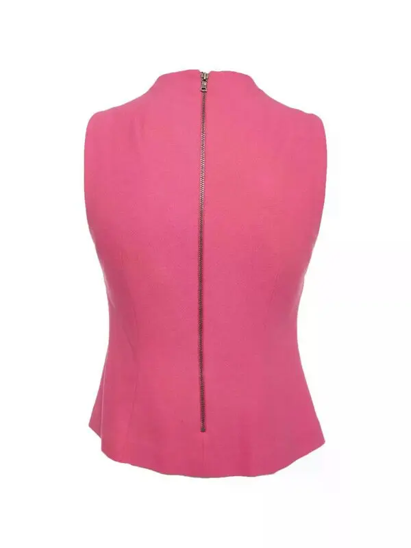 Alice + Olivia Sleeveless Mock Neck Top
