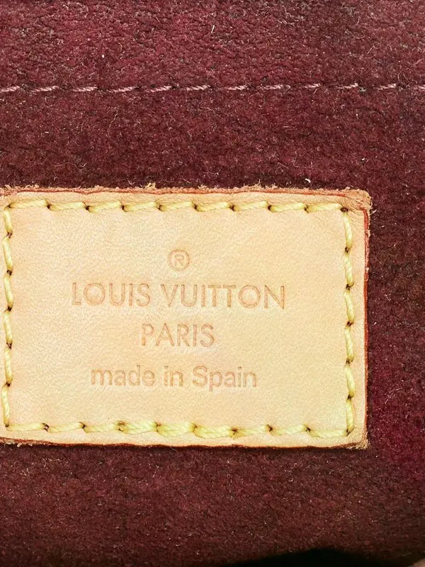 LOUIS VUITTON Bb Montaigne Monogram Tote Bag - Brown