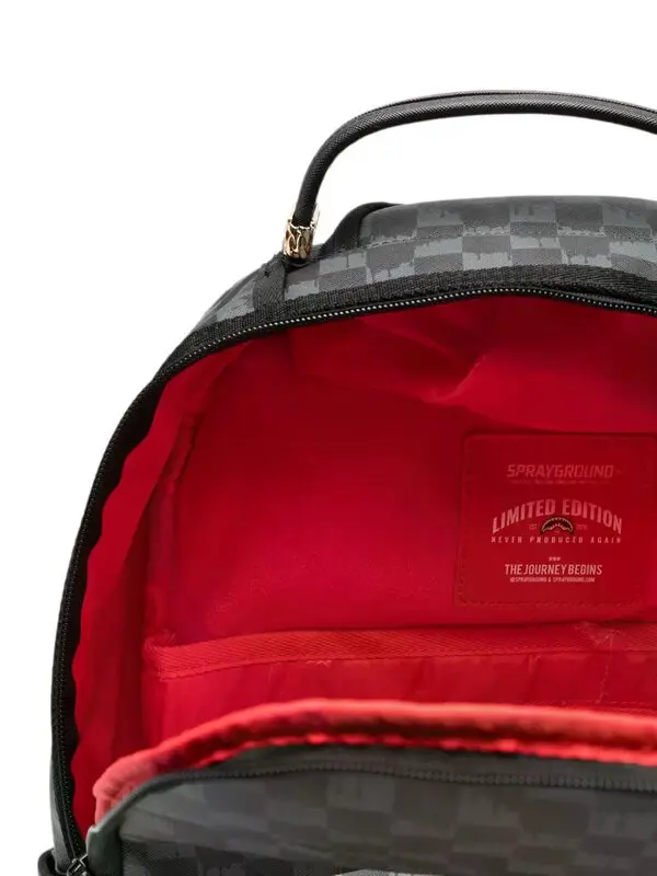 SPRAYGROUND Shark Drip Check Backpack