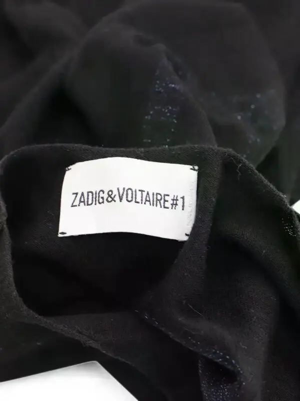 Zadig&Voltaire Skull Motif Merino Wool Sweater