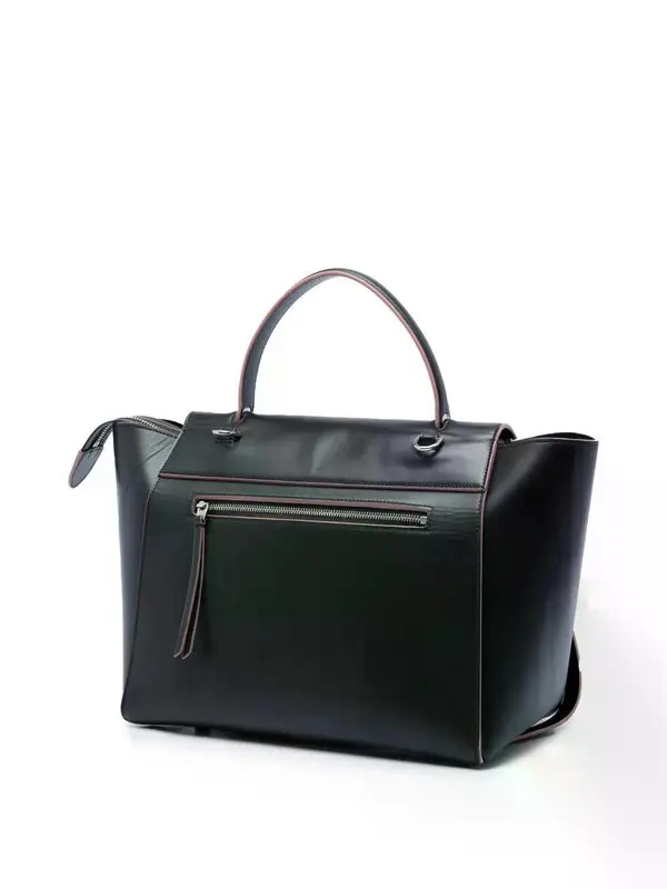 Celine 2000-2026 Mini Smooth Calfskin Belt Bag Satchel - Black