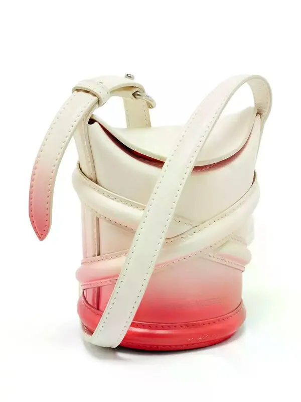 Alexander McQueen Small The Curve Ombré Bucket Bag