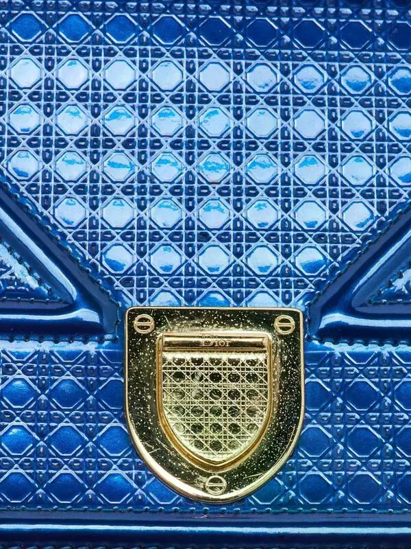 Dior 2018 Micro Diorama Leather Crossbody Bag