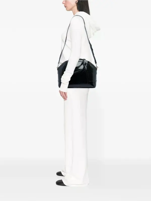 Gucci 2016-2026 Large Microguccissima Patent Nice Dome Satchel