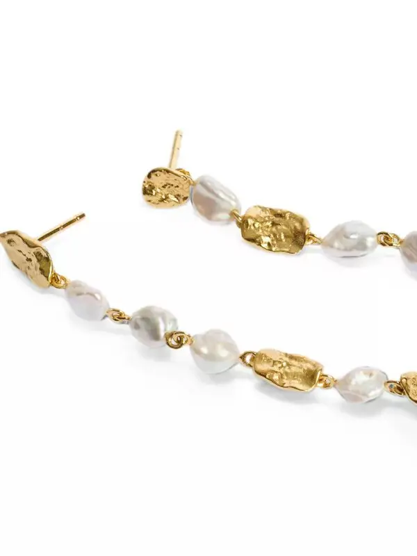 Monica Vinader Capri Pearl Drop Earrings