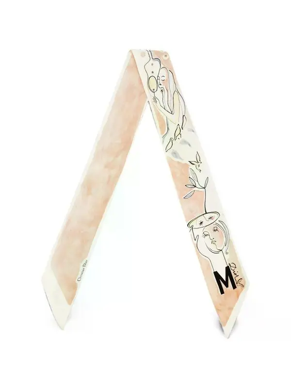 Dior Abcdior Mitzah Scarf