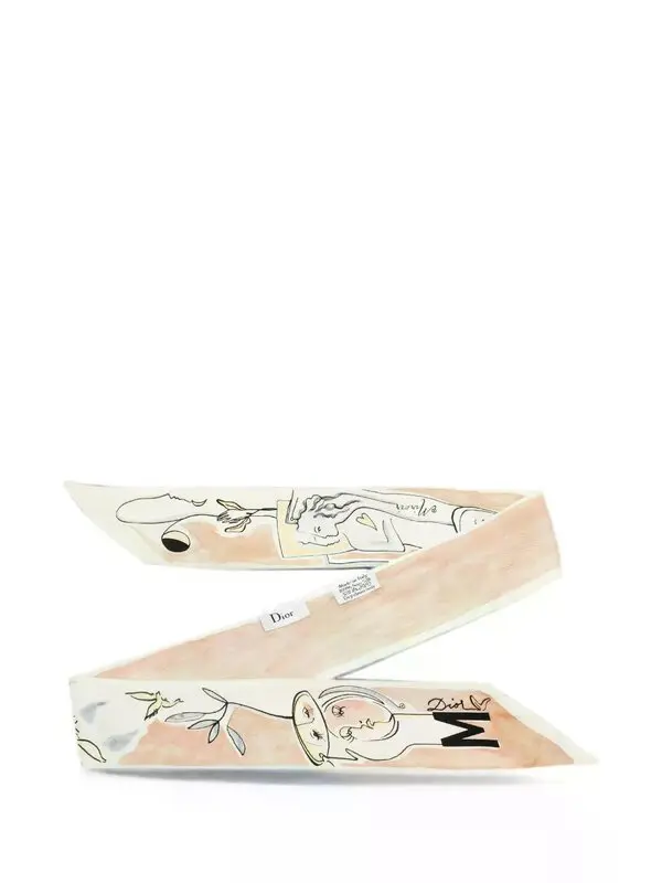 Dior Abcdior Mitzah Scarf
