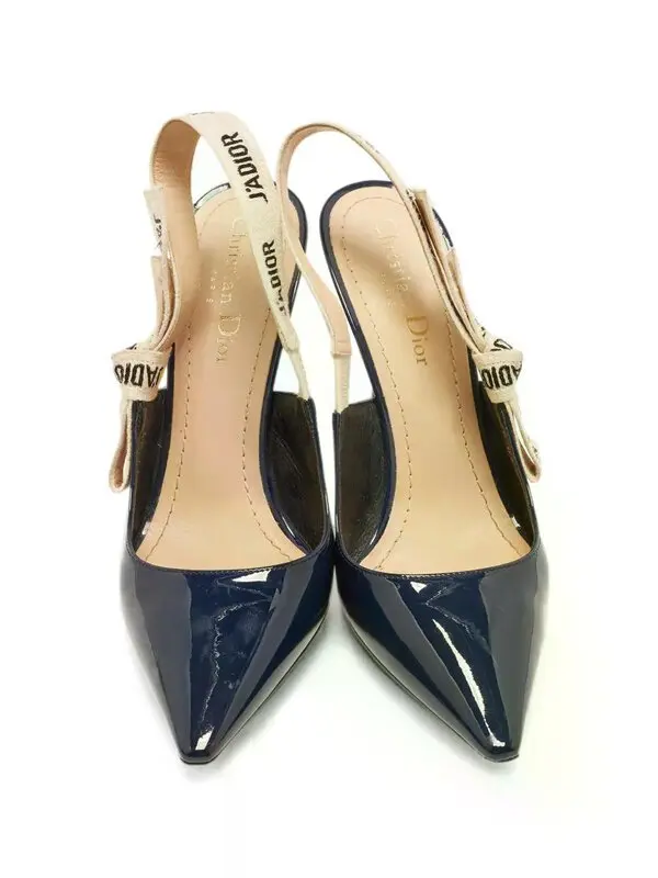 Dior J'adior Patent Leather Slingback Pumps