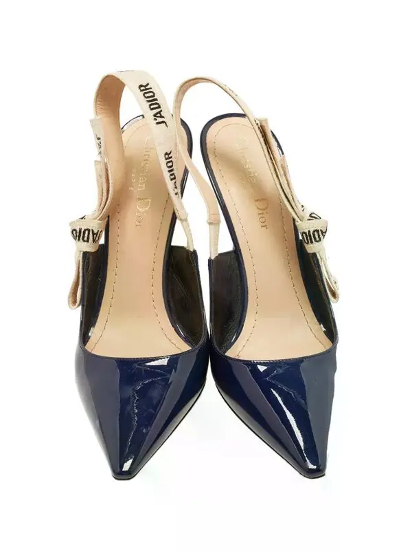 Dior J'adior Patent Leather Slingback Pumps